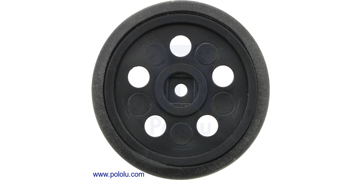 Pololu - Solarbotics GM10 1" Wheel Black