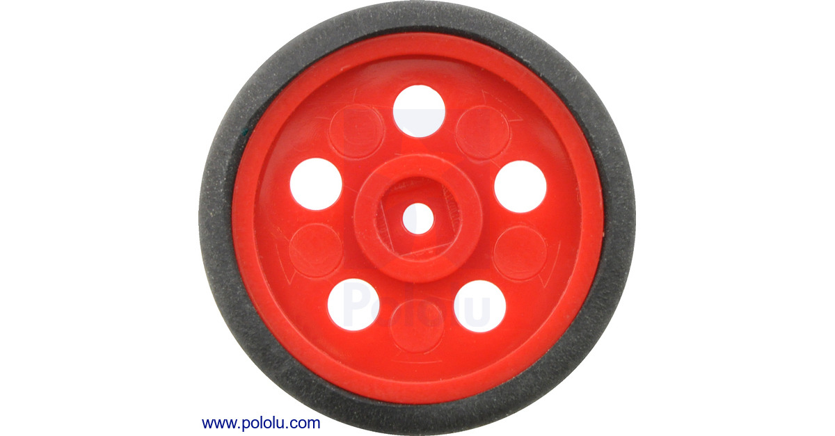 Pololu - Solarbotics GM10 1" Wheel Red