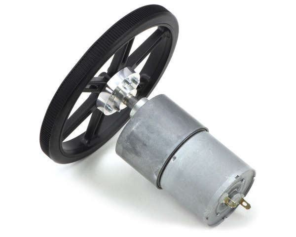 Pololu - 30:1 Metal Gearmotor 37Dx68L mm 12V with 64 CPR Encoder ...