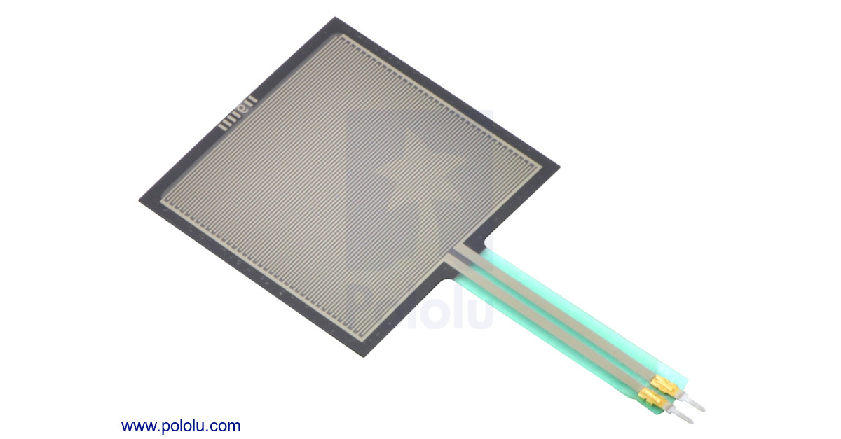Pololu - Force-Sensing Resistor: 1.5″ Square