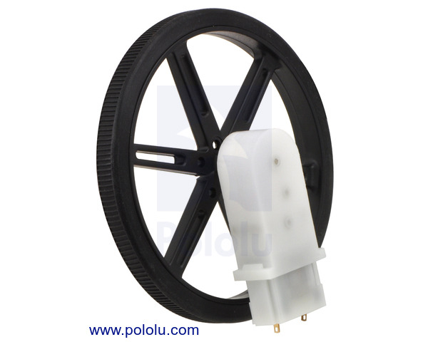 Pololu Wheel 90×10mm Pair - Red