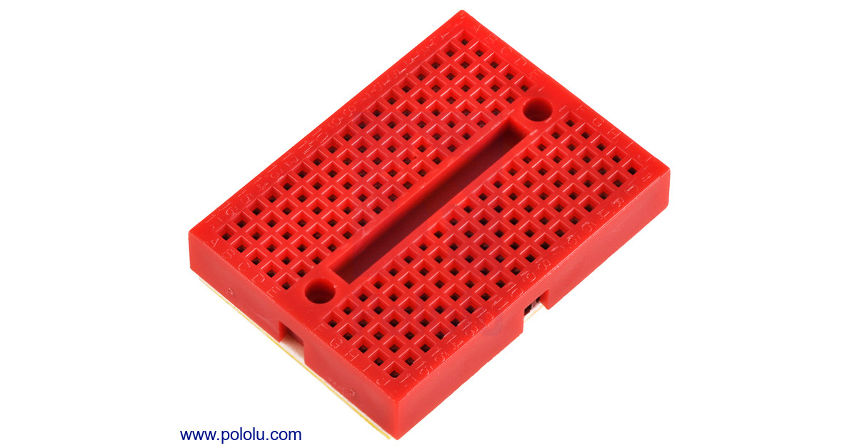Pololu - 170-Point Breadboard (Red)