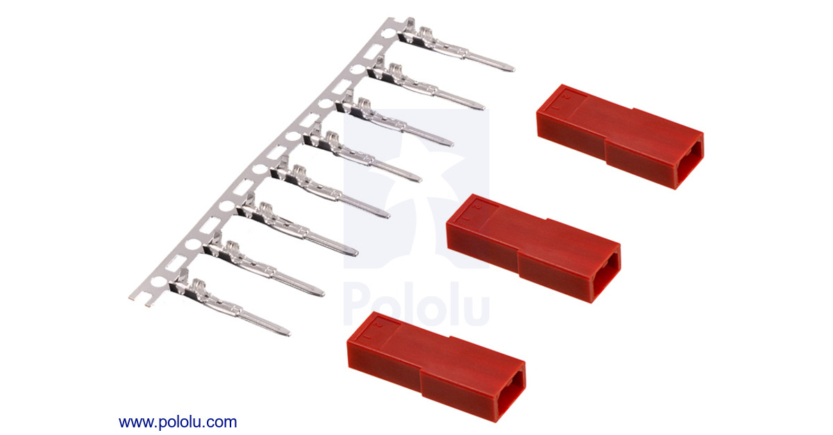 Pololu - JST RCY Connector Pack, Male