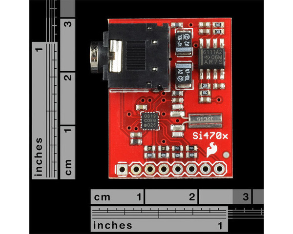Pololu - Si4703 FM Tuner Carrier