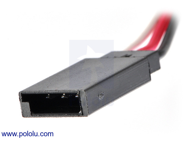 Futaba J Connector Pack, Male | Buy in Australia | POLOLU-1927 | Pololu ...