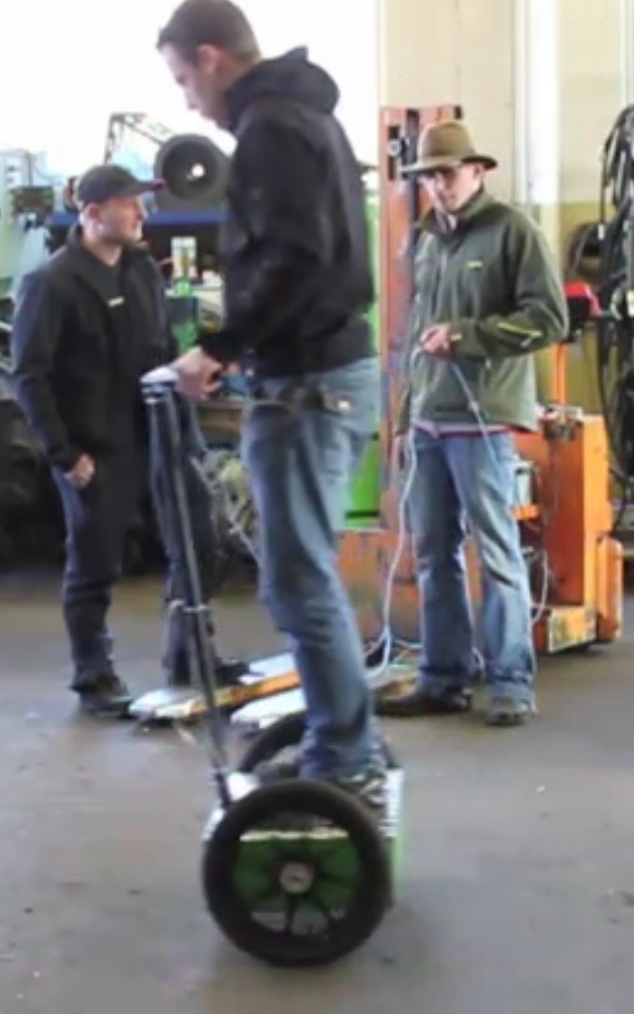 Pololu - Homemade Segway-like personal transport