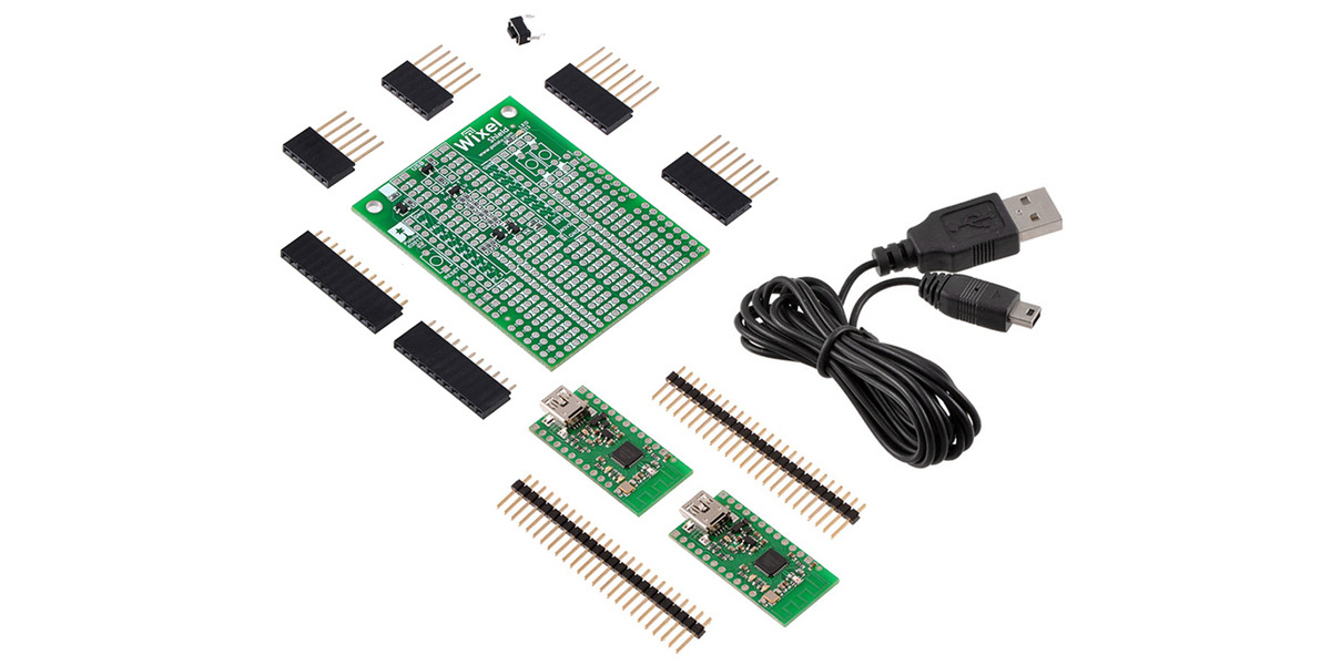 Pololu - Wixel shield for Arduino + Wixel pair + USB cable combo deal.