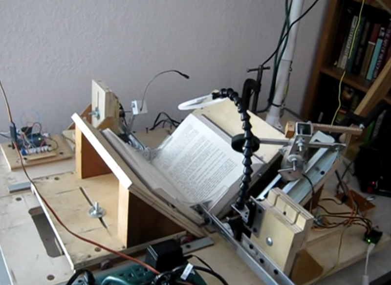 Pololu - DIY fully-automatic book scanner