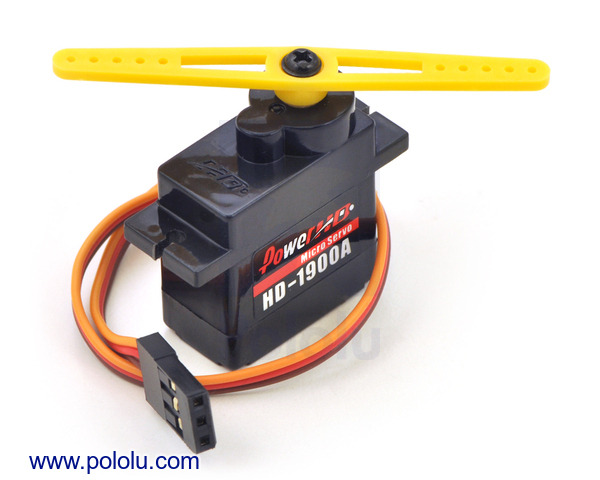 Power HD Micro Servo HD-1900A | Buy in Australia | POLOLU-1050 | Pololu ...