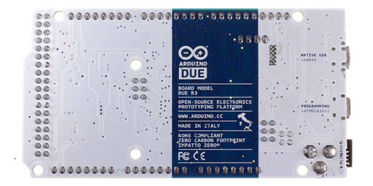 Pololu - Arduino Due, bottom view.