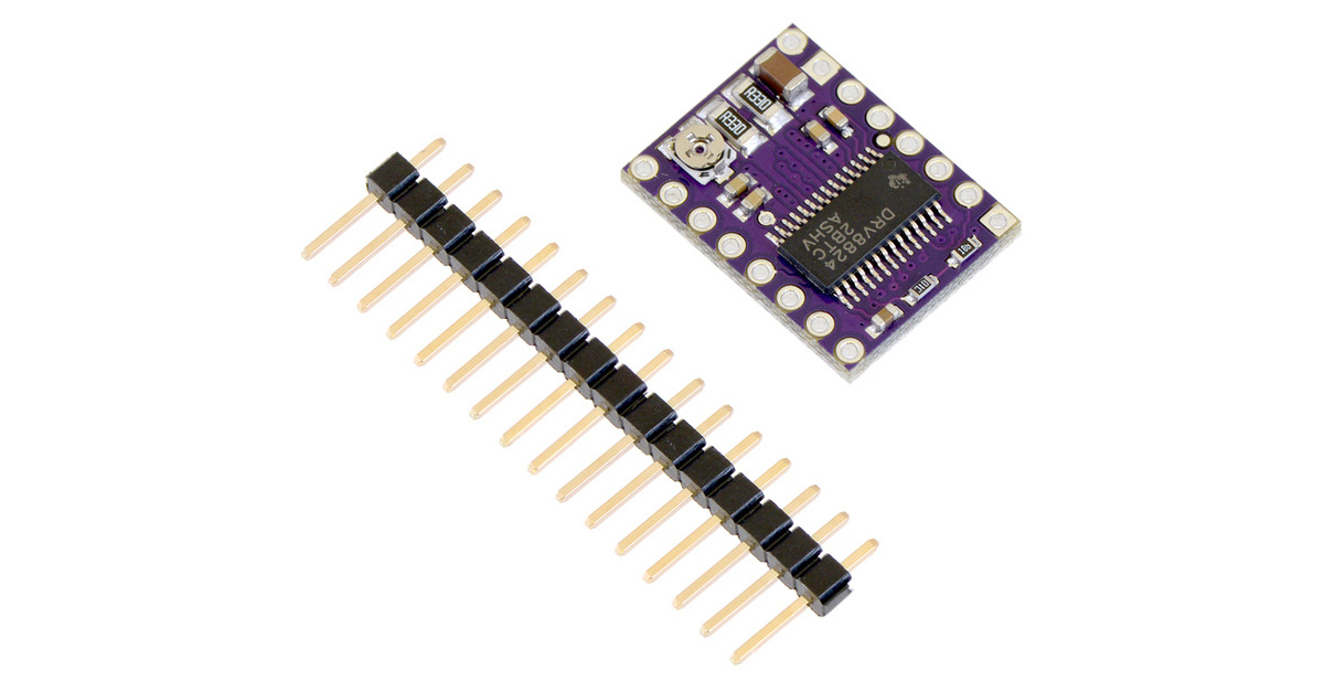 Pololu - DRV8824 Stepper Motor Driver Carrier, Low Current