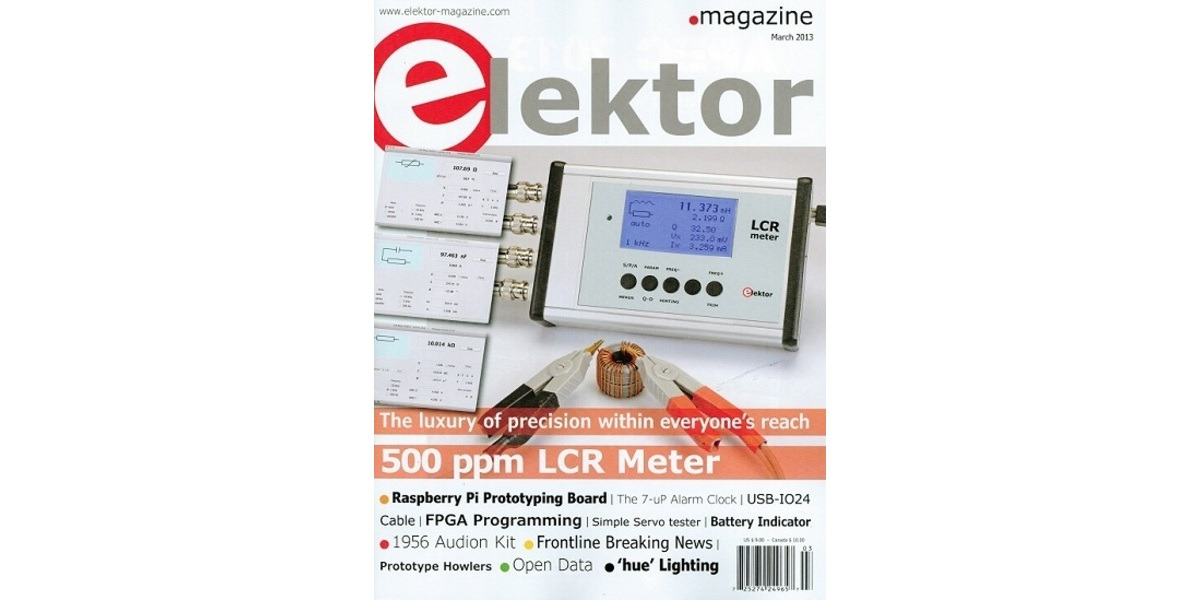 Pololu - Free Elektor magazine March 2013