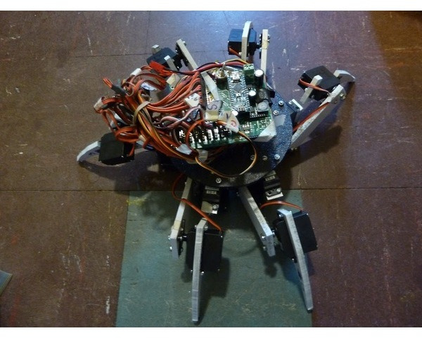 Pololu Simple 18 Servo Hexapod 