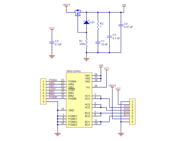 TB6612FNG Dual Motor Driver Carrier | Buy in Australia | POLOLU-713 ...