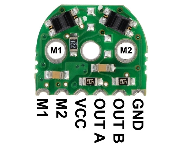 Pololu - Optical Encoder Pair Kit for Micro Metal Gearmotors, 5V