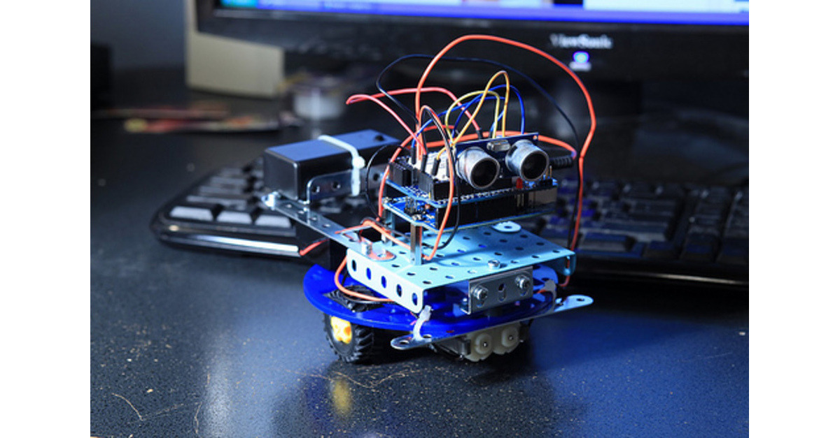 Pololu - Clusterbot, a beginner robotics project tutorial