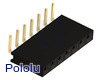 Pololu - 0.100" (2.54 mm) Female Header: 1x9-Pin, Right-Angle