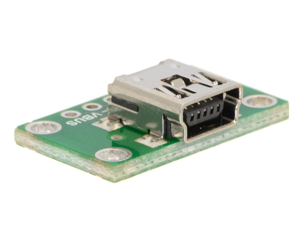Pololu - USB Mini-B Connector Breakout Board