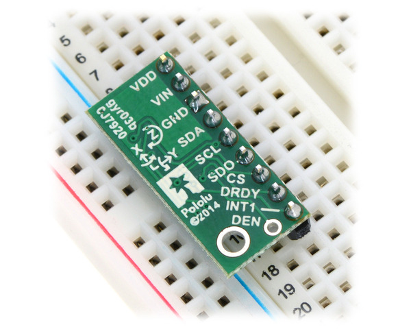 L3GD20H 3-Axis Gyro Carrier with Voltage Regulator | Buy in Australia ...