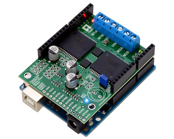 Pololu Dual VNH5019 Motor Driver Shield for Arduino – Amicus Engineering
