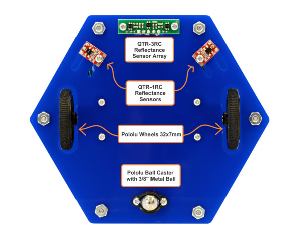 Pololu - Brandon's dead reckoning robot