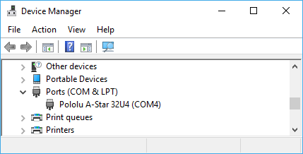 Pololu - 6.2. Programming using the Arduino IDE