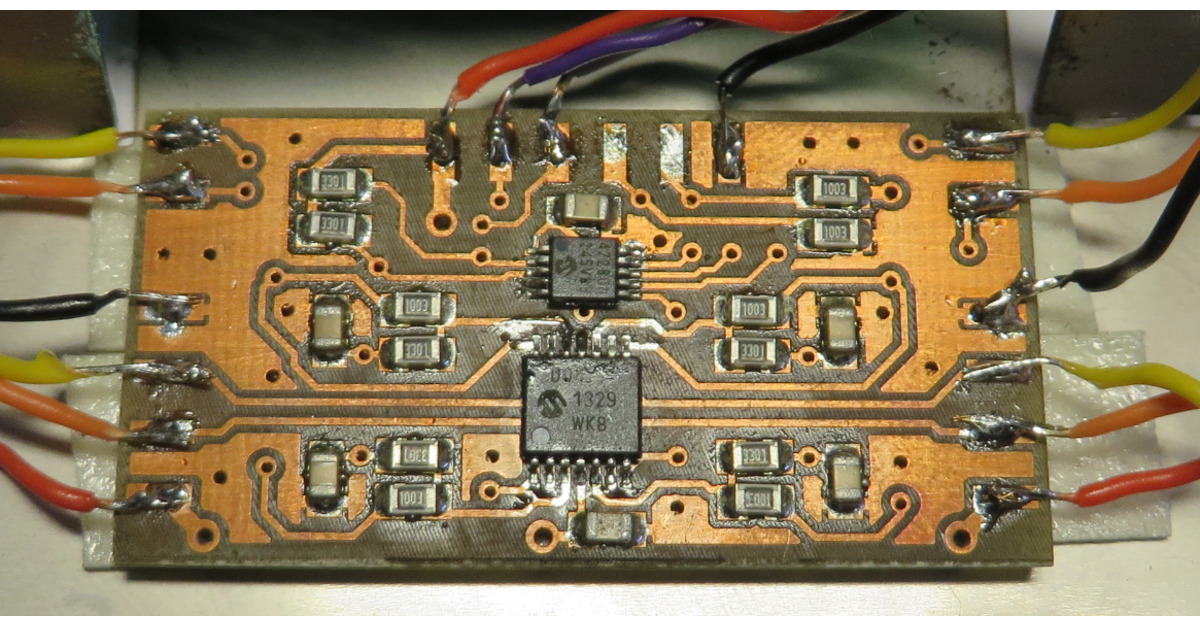 Pololu - Custom optical encoder signal processing board for the Zumo