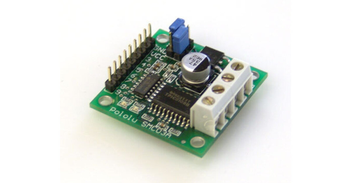 Pololu 3A Motor Controller with Feedback