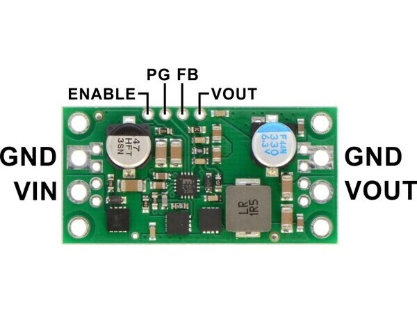 Pololu 5V, 9A Step-Down Voltage Regulator D24V90F5