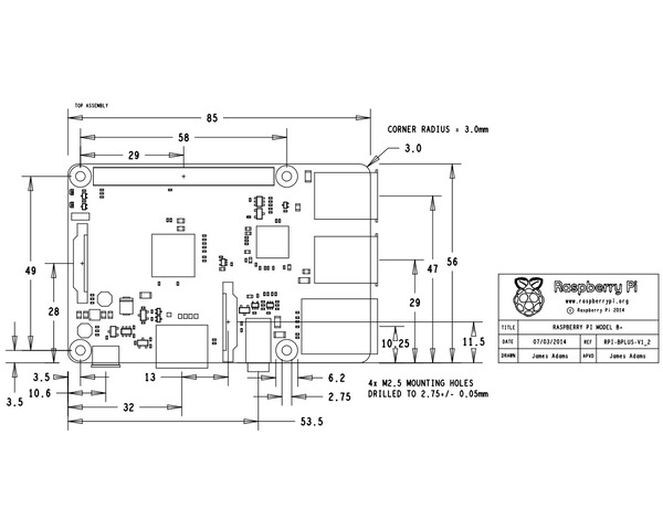 Pololu - Raspberry Pi Model B+