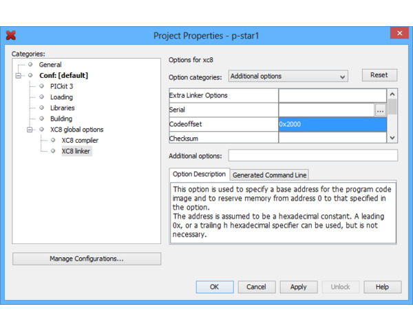 Pololu - 5.3. Compiling a program with MPLAB X and XC8