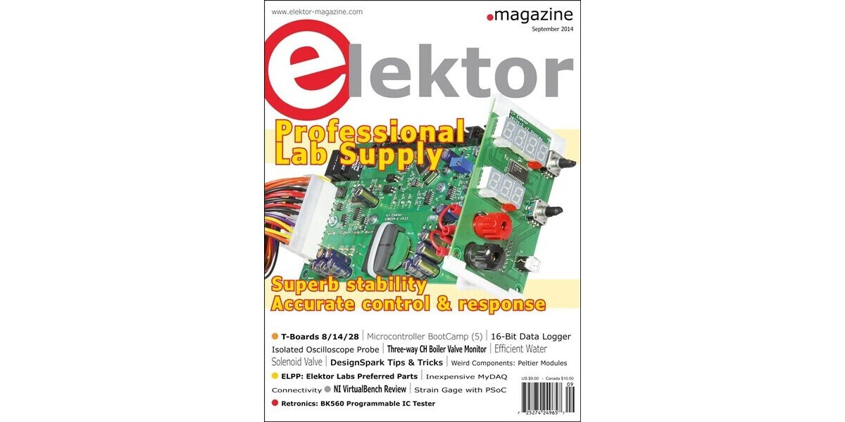 Pololu - Free Elektor magazine September 2014