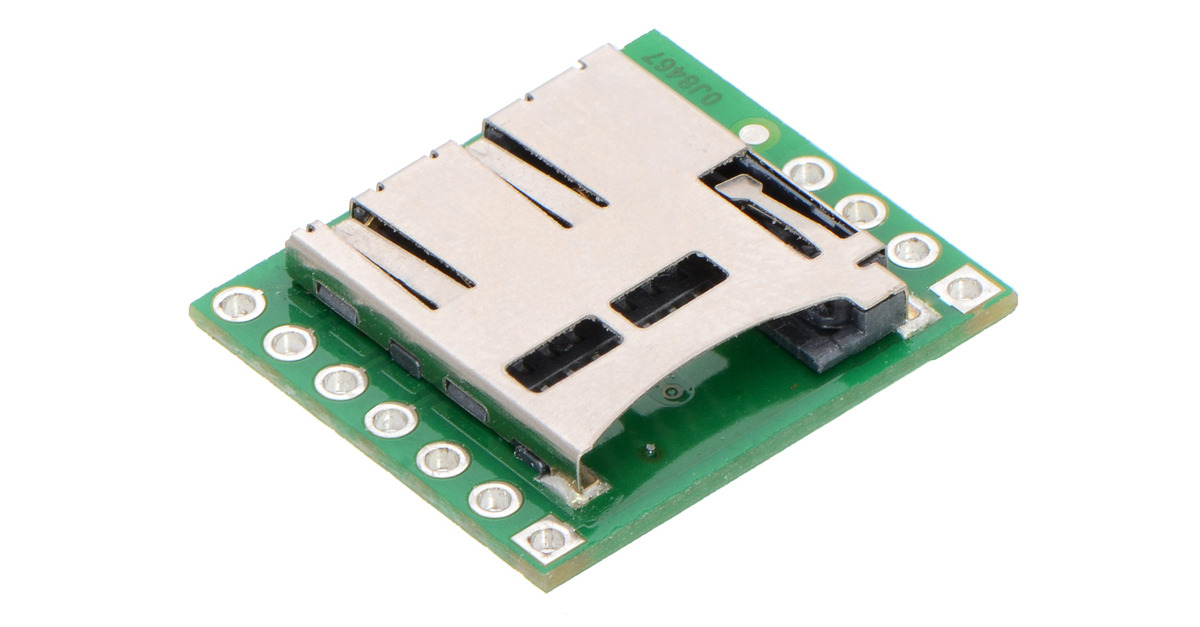 Pololu - Breakout Board for microSD Card