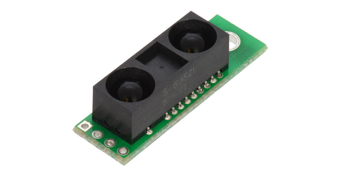 Pololu Carrier with Sharp/Socle GP2Y0A60SZLF Analog Distance Sensor 10 ...