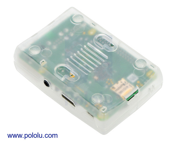 Pololu - Translucent Enclosure for Raspberry Pi B+, 2 B, and 3 B