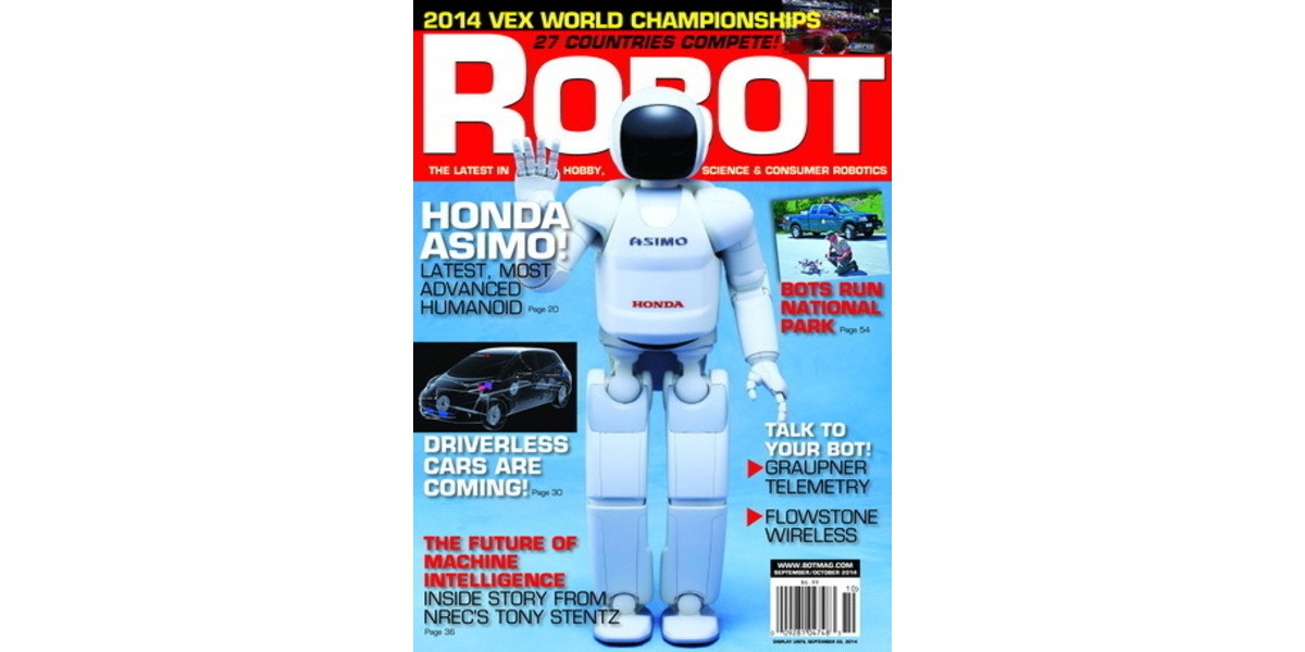 Pololu - Free magazines: Circuit Cellar, Elektor, and now Robot!
