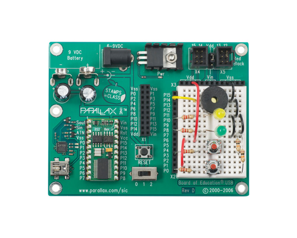 Pololu - Parallax BASIC Stamp Discovery Kit - USB #27807