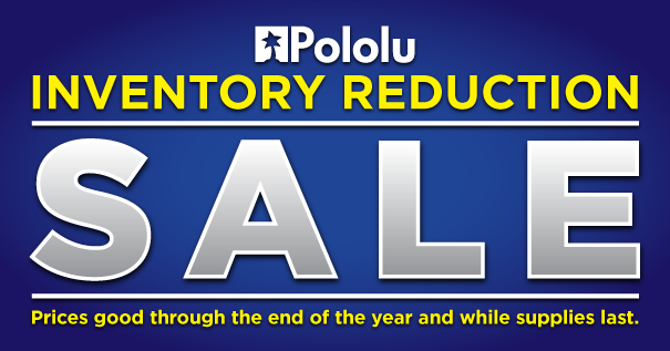 Pololu - Year-end Inventory Reduction Sale
