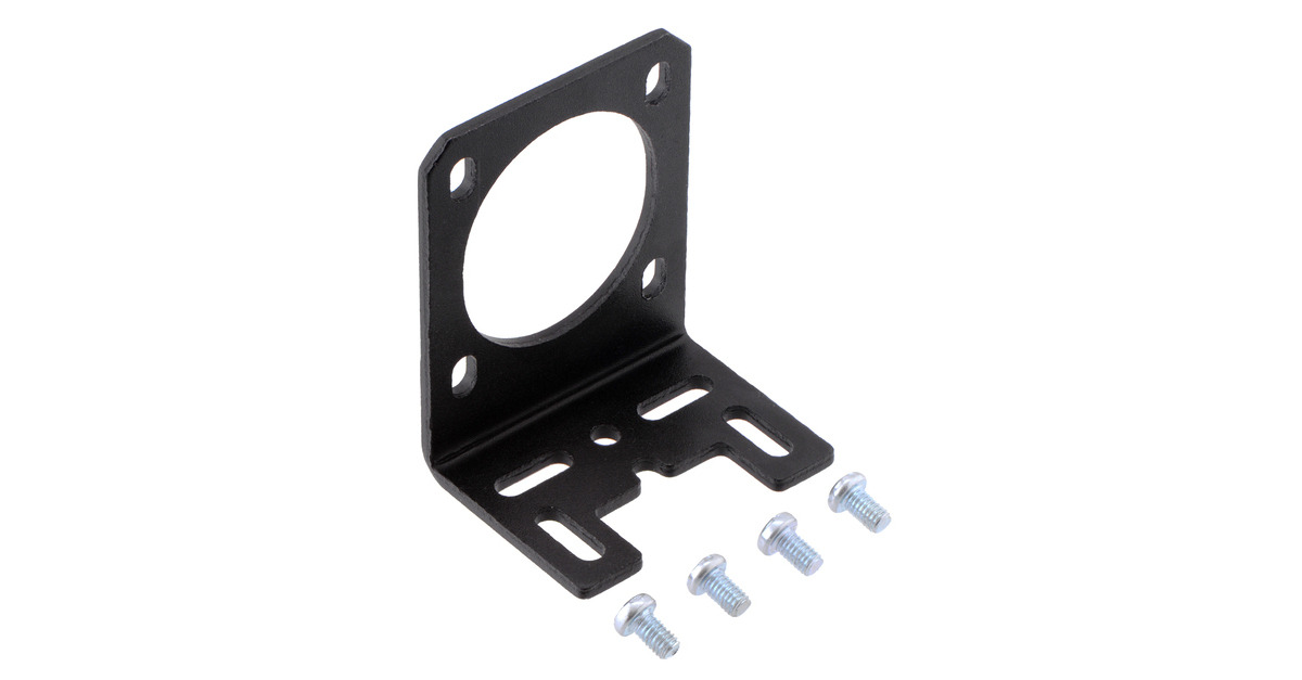 Pololu Stamped Aluminum L-Bracket for NEMA 14 Stepper Motors