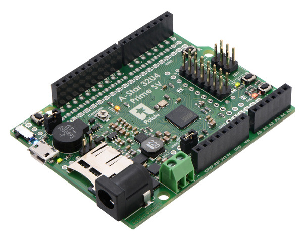 Pololu - A-Star 32U4 Prime SV microSD with LCD