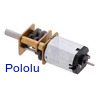 Pololu - 1000:1 Micro Metal Gearmotor HP 6V with Extended Motor Shaft