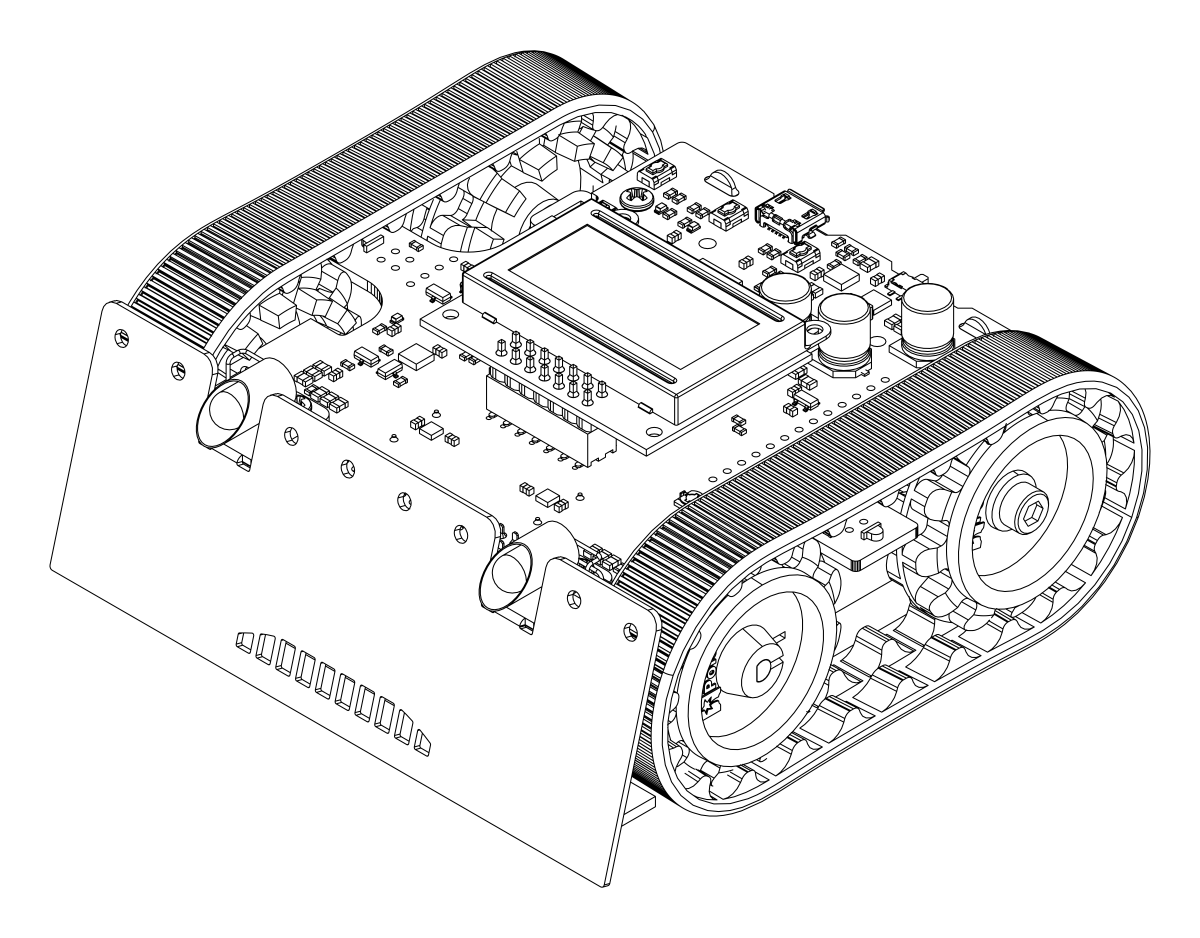 Pololu Assembled Zumo 32u4 Robot