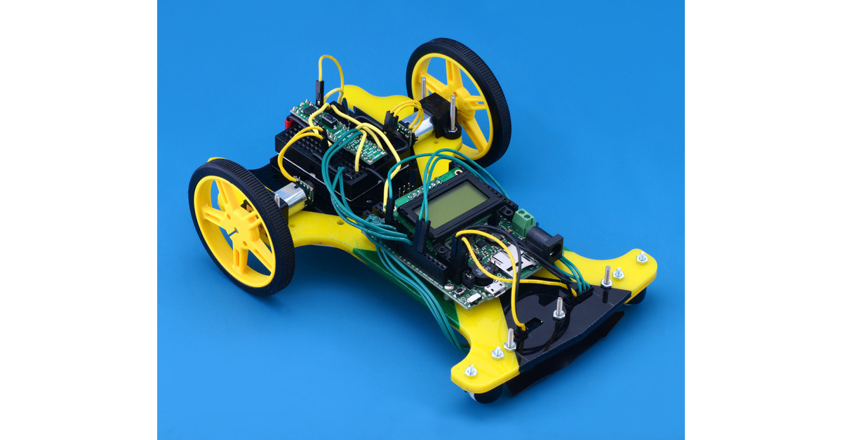 Pololu - Jon's line following robot: Usain Volt 2.0