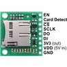 Pololu - Breakout Board for microSD Card with 3.3V Regulator and Level ...