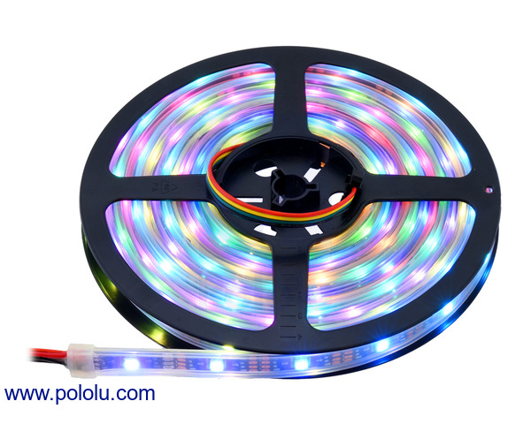 Addressable RGB 150-LED Strip, 5V, 5m (SK9822) | Buy in Australia ...