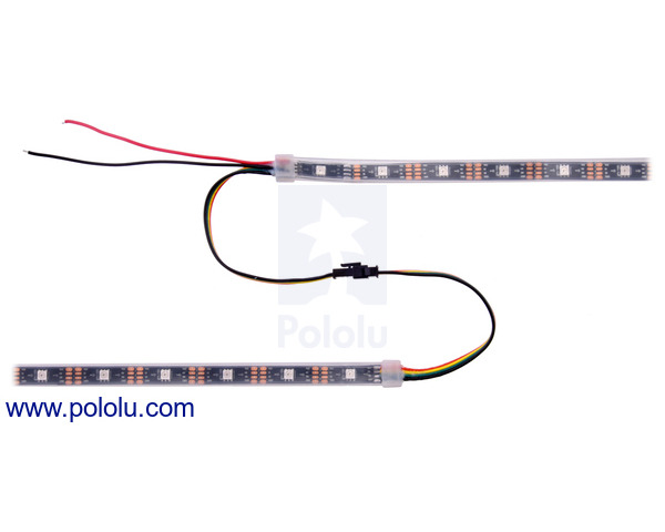 Pololu - Addressable RGB 60-LED Strip, 5V, 1m (APA102C)