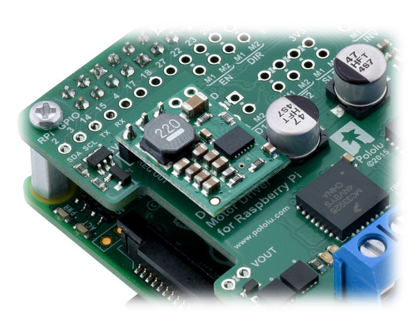 Pololu Dual MC33926 Motor Driver for Raspberry Pi (Assembled)