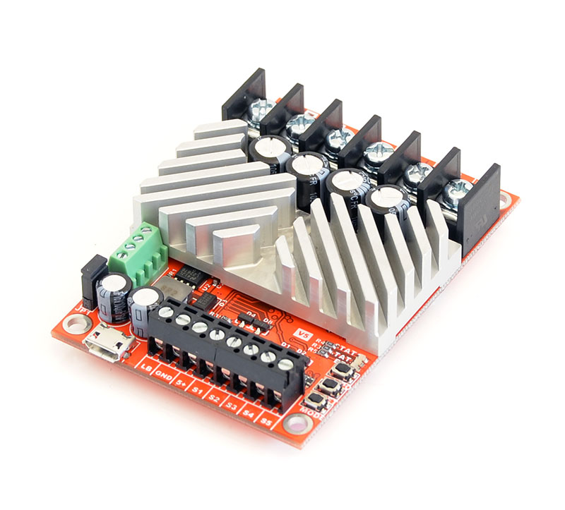 RoboClaw ST 2x45A Motor Controller (V5E, screw terminal I/O) #2398 / 디바이스마트