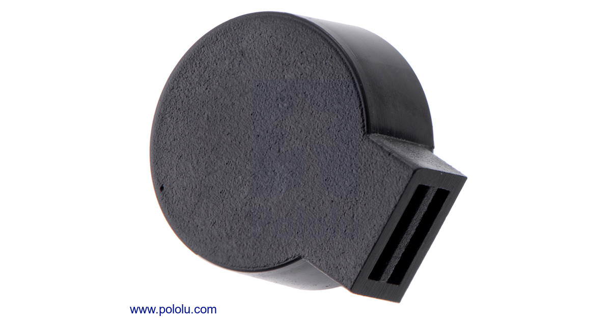 Pololu - 9mm Electromagnetic Buzzer: 30Ω, 3-7V, Side Opening