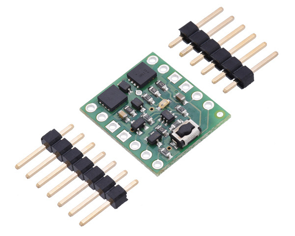 Pololu - Mini Pushbutton Power Switch with Reverse Voltage Protection, SV